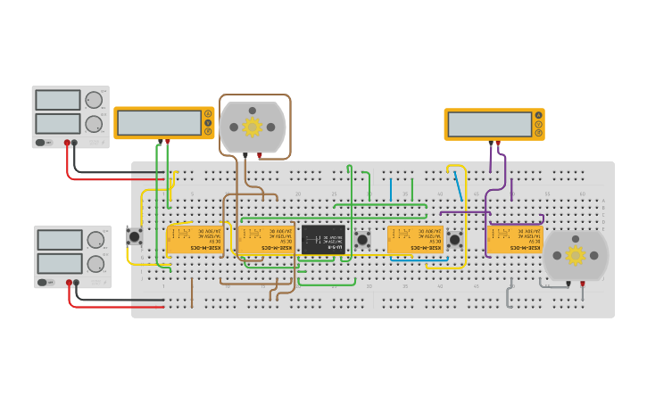 Circuit design PC3 - Laboratorio - Tinkercad