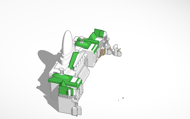 3D design US Capitol#monuments | Tinkercad