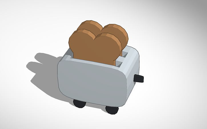3D design Toaster - Tinkercad
