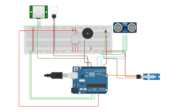 Circuit design Debugging Circuit - Tinkercad