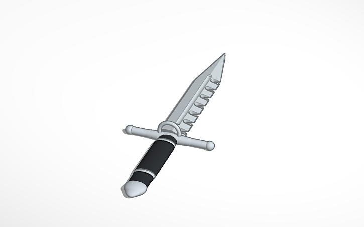 3D design Sword Breaker - Tinkercad