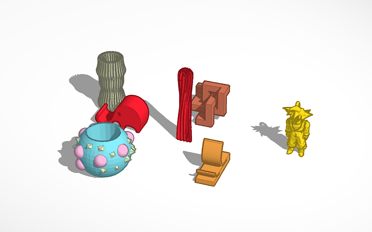 3D design Pot - Tinkercad