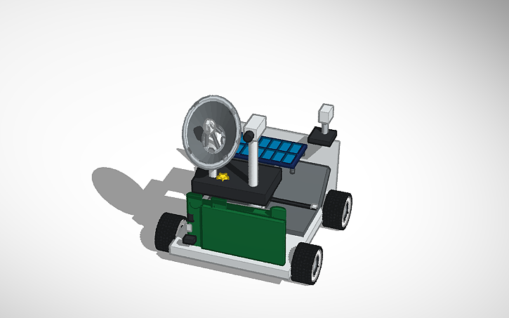 3D design Moon Rover | Tinkercad
