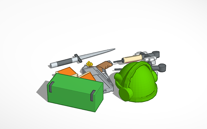 3D design Fallout 4 Things - Tinkercad