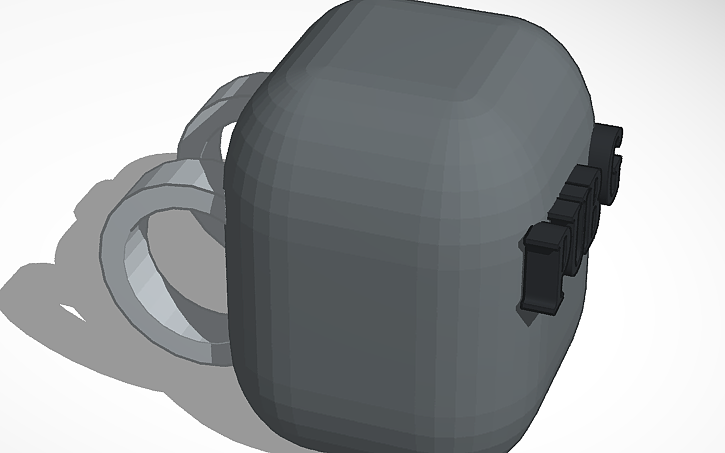 3D design PUB G bag | Tinkercad