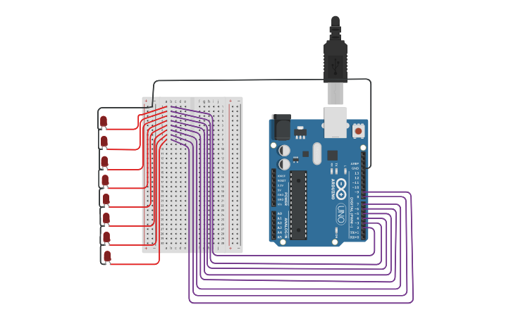 Circuit design Arduino simulator - Tinkercad