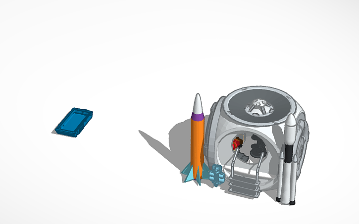 3D design Moon Explorers - Tinkercad