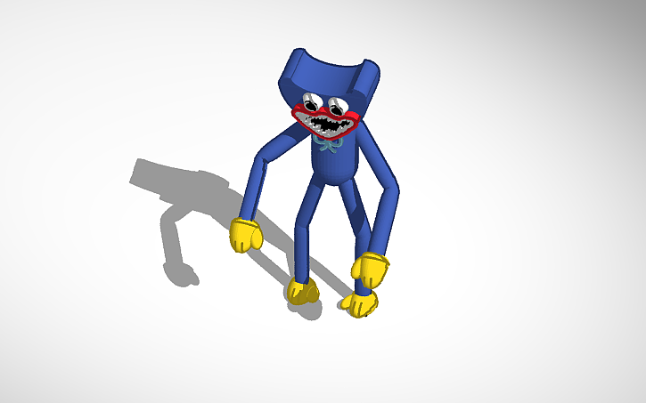3D design Scary Huggy Wuggy | Tinkercad