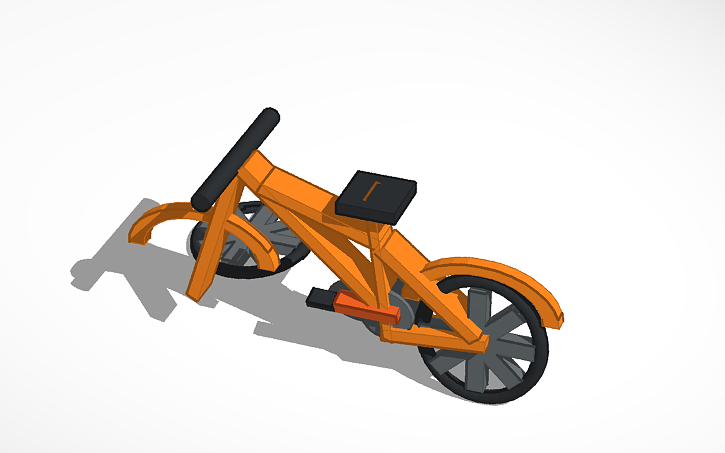3D design BICYCLE - Tinkercad