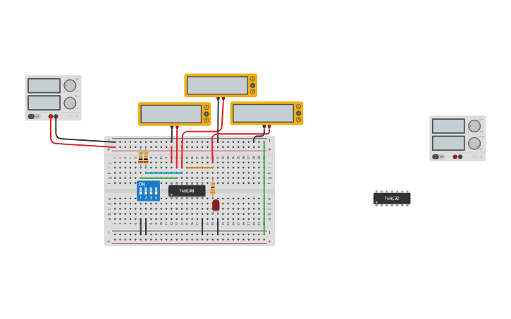 Circuit design Simple - Tinkercad