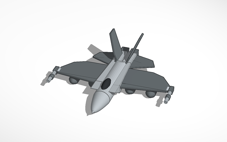 3D design Heavy bomber | Tinkercad