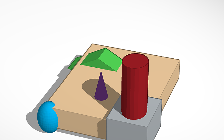 3d Design Abstract Art Tinkercad