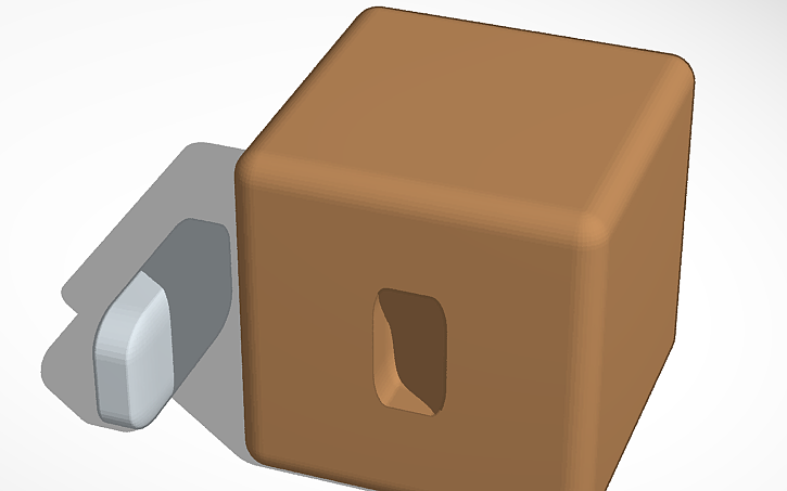 3D design Minecraft Chest | Tinkercad