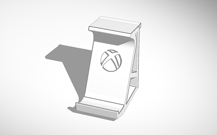 3D design xbox one controller mount - NR200 - Tinkercad