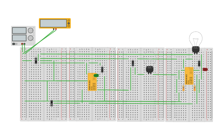 Circuit Design 항공기 디밍 Dimming 회로 Tinkercad