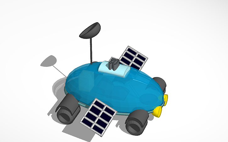 3D design Lunar Rover | Tinkercad