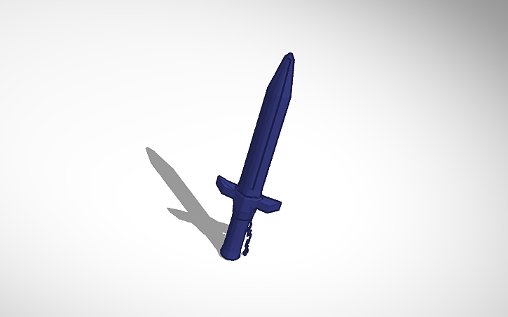 3d Design Sword Tinkercad