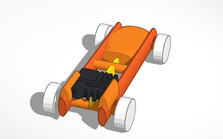 3d Design Nuclear Powered Car For Science Project Tinkercad