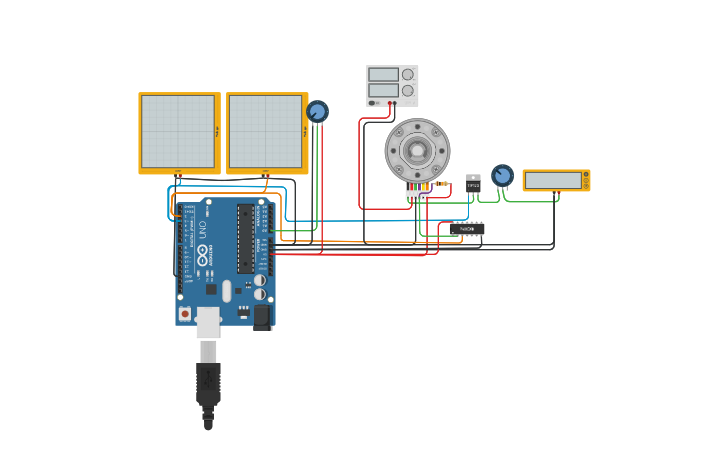 Circuit design DC MOTOR PID CONTROL - Tinkercad