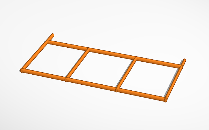 3D design toybiz batcave railing - Tinkercad