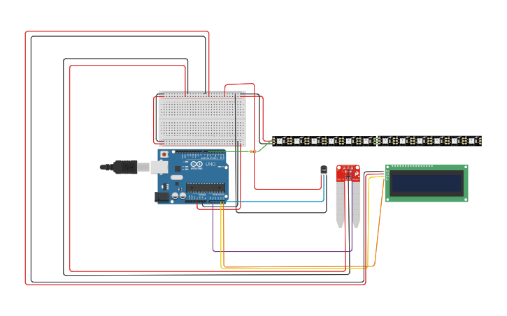 Circuit Design Weather Tinkercad