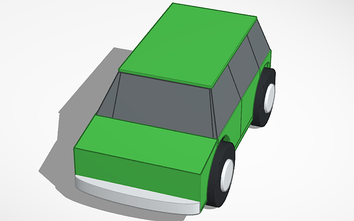 3D design A More Detailed Version of the Sim Lab Car in the Shapes Menu ...