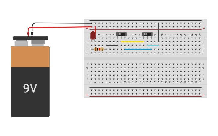 Circuit design TLE NO. 2 - Tinkercad