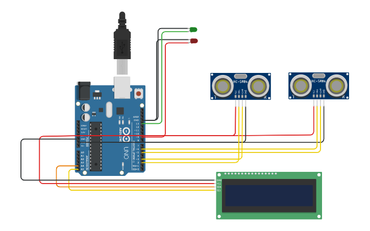 Circuit Design Occupancy Tracker Code1 Tinkercad