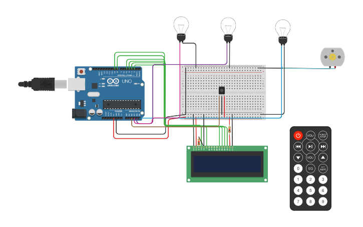 Circuit Design Home Automation Tinkercad