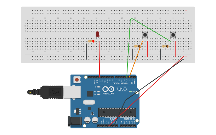Circuit design Eks2_TP2_C03 | Tinkercad