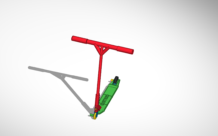 3D design MY SCOOT - Tinkercad