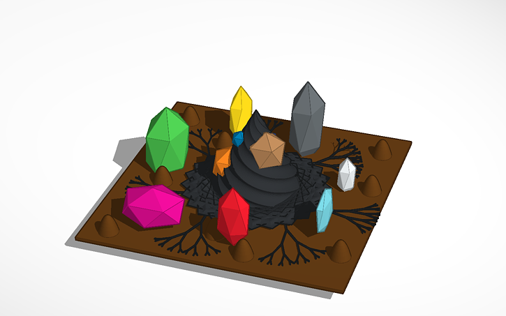 3D design diamond mine | Tinkercad