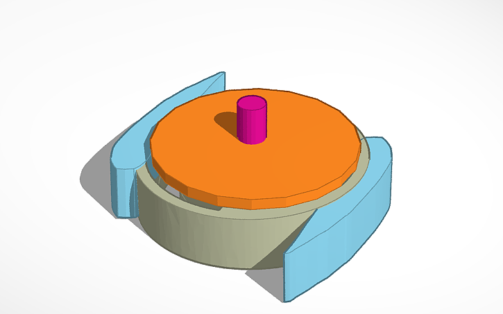 3D design Copy of bey blade thing - Tinkercad