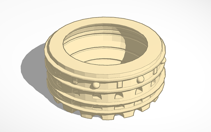 3D design Colosseum | Tinkercad