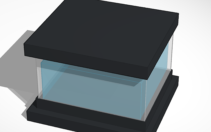 3D design Aquarium - Tinkercad