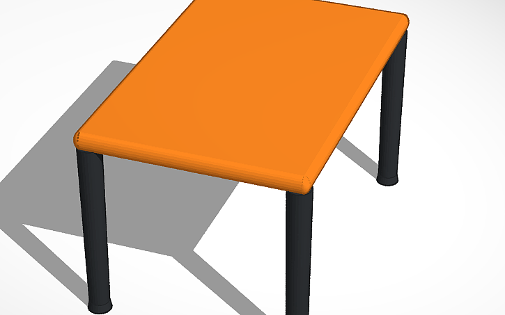 3D design Table | Tinkercad