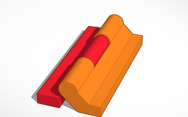 3D design Print-in-place hinge that tolerates low-accuracy printers ...