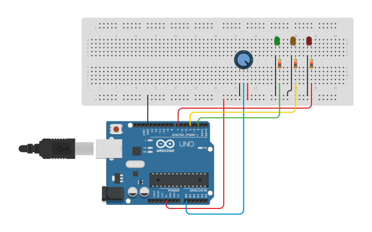 Circuit Design Alumnos Conversor Análogo A Digital Adc Tinkercad