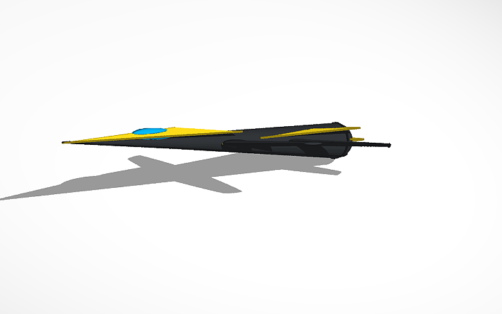 3D design Yellow Jacket - Tinkercad