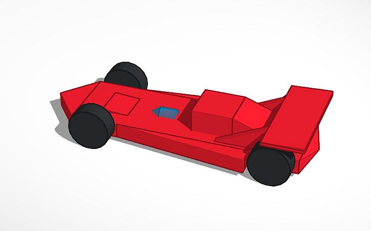 3D design F1 car - Tinkercad