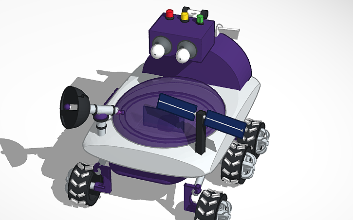 3D design rover - Tinkercad