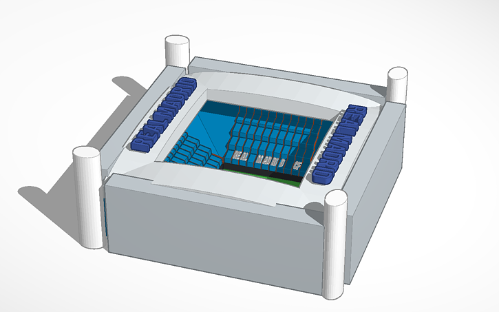 3D design BERNABEU - Tinkercad
