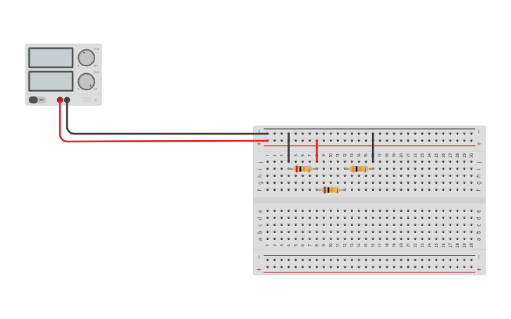 Circuit design ELEN1000 Lab1 Activity 3b - Tinkercad