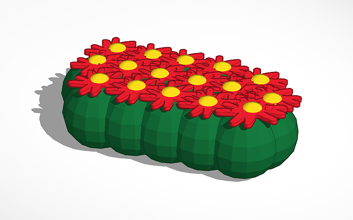 3d Design Mojave Mound Cactus Tinkercad