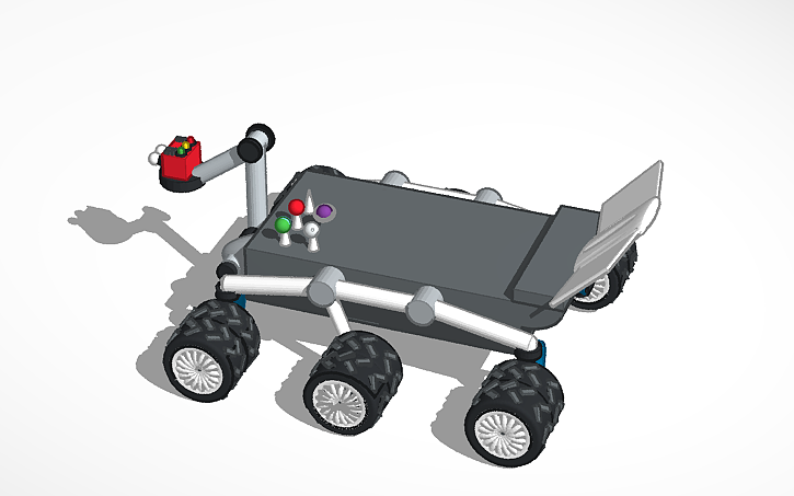 3D design Rover - Tinkercad
