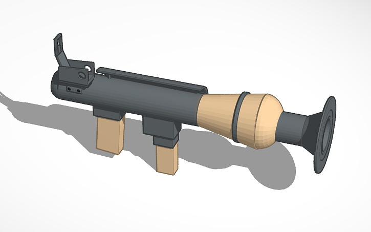 3D design TF2 Rocket launcher | Tinkercad