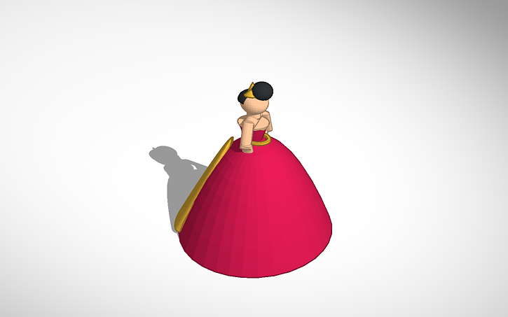 3D design princess - Tinkercad