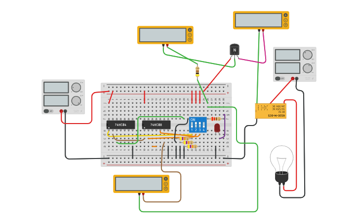Circuit design ANTIFURTO - Tinkercad
