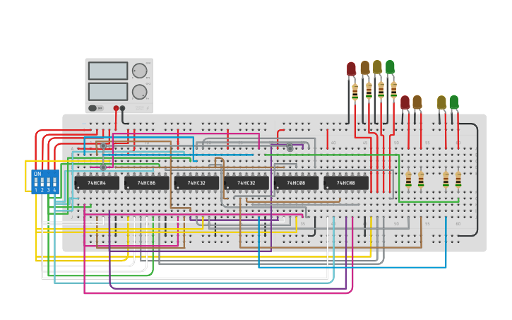 Circuit design ACTIVITY # 4 CANTIVEROS CHRISTIAN (BIT -CT 2A) - Tinkercad