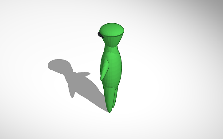 3d Design Инопланетянин Tinkercad